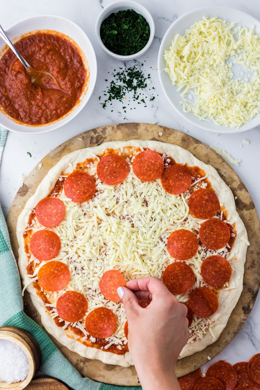 Make Homemade Pizza with Store Bought Dough - Southern Cravings